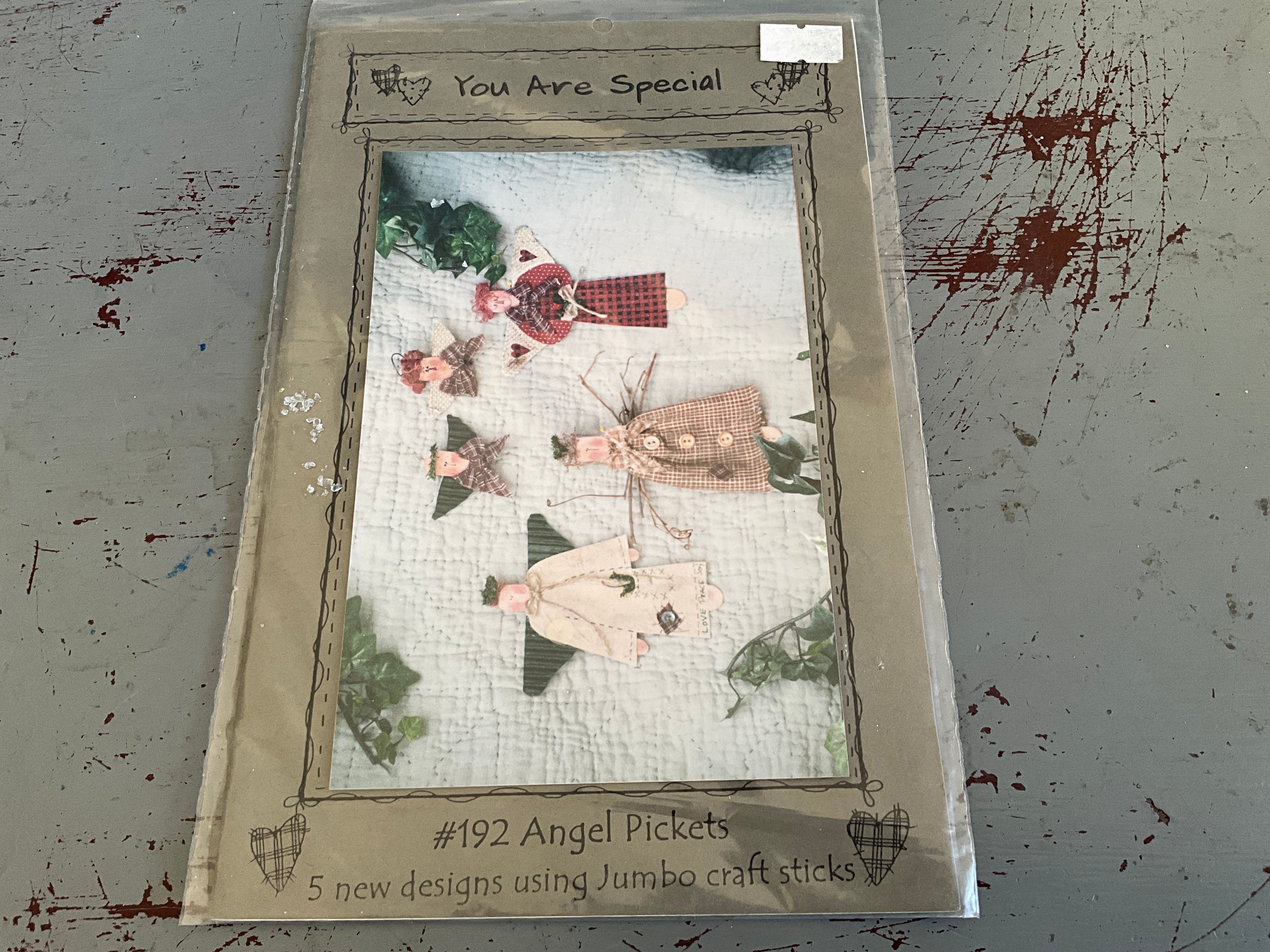 you Are Special Angel Pickets #192 5 new designs using jumbo craft sti ...