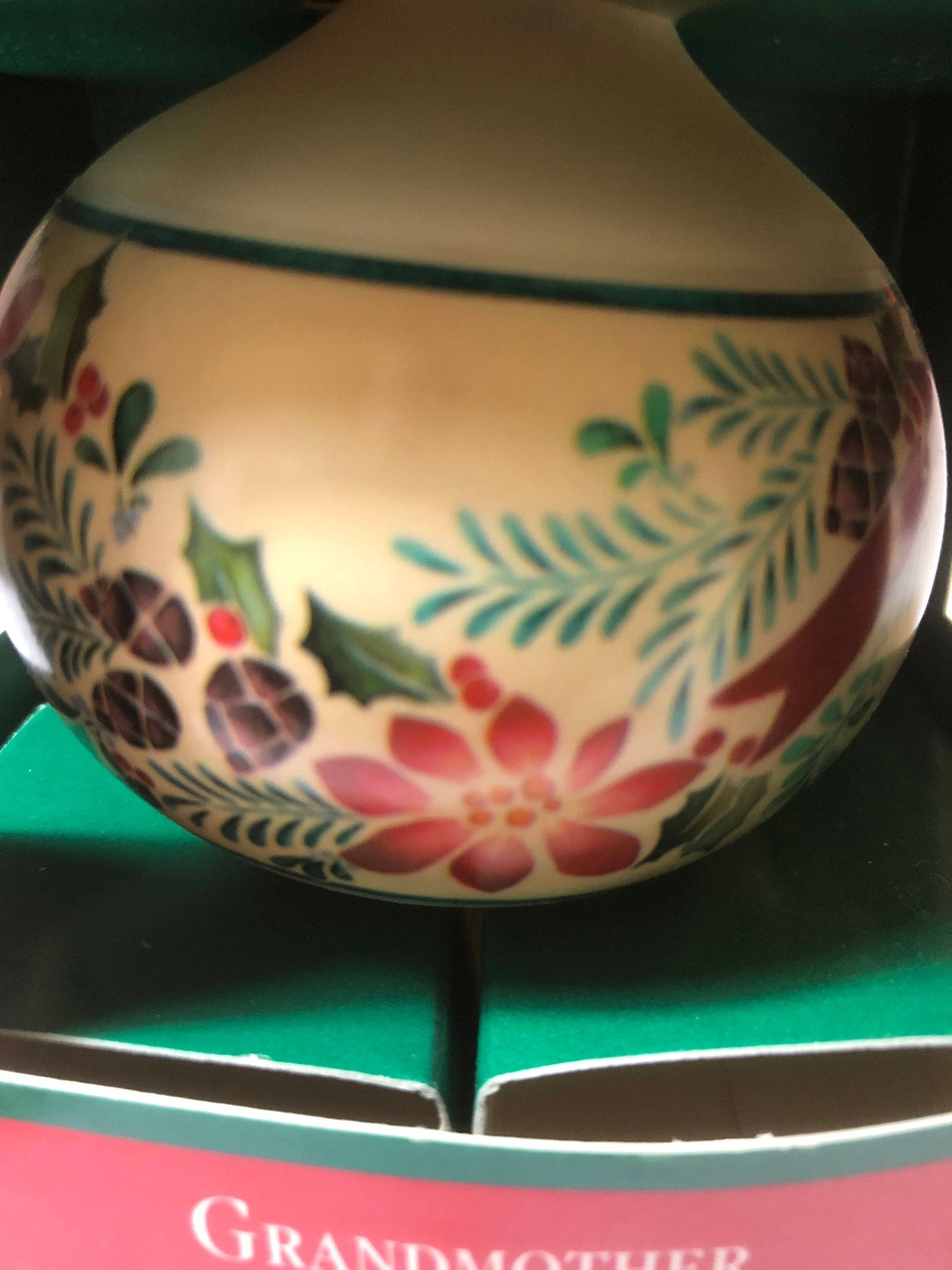 Hallmark Grandmother Vintage 1989 Keepsake Ornament QX2775 ...