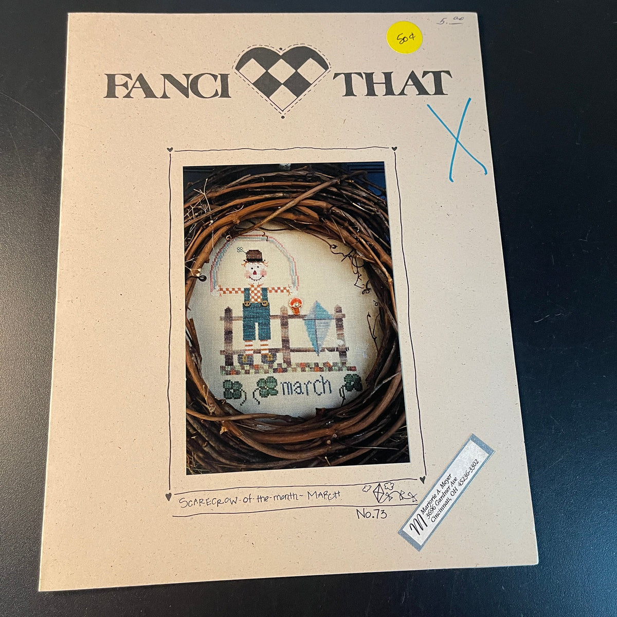 Fanci That choice of vintage counted cross stitch charts see pictures ...